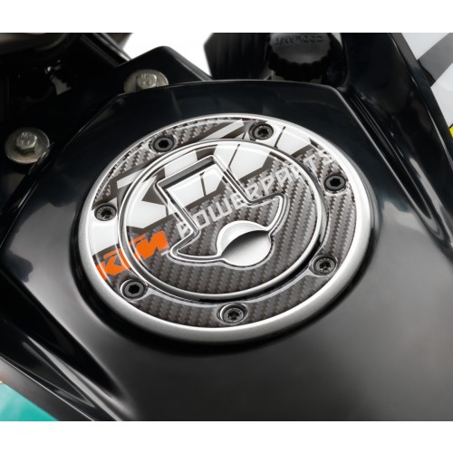 Fuel tank cap sticker