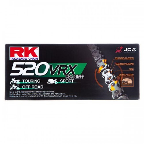 RK 520VRX x 112L RX Ring Chain
