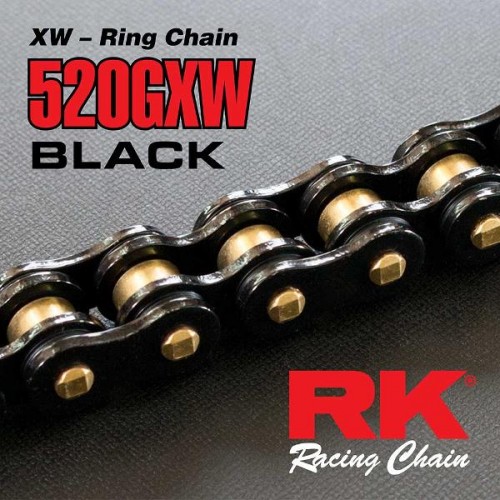 RK 525GXW x 120L XW Ring Chain Black RL