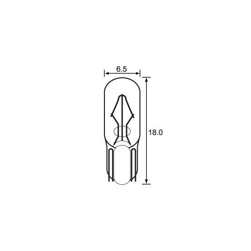 Bulb 12V 3W Wedge (10)