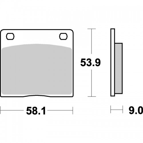 SBS CERAMIC PADS