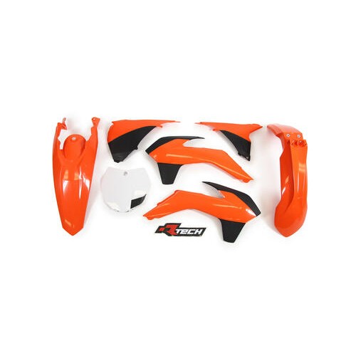 Rtech KTM OEM (2013-2014) Plastic Kit SX 125 2013-2015 (with Airbox Covers)