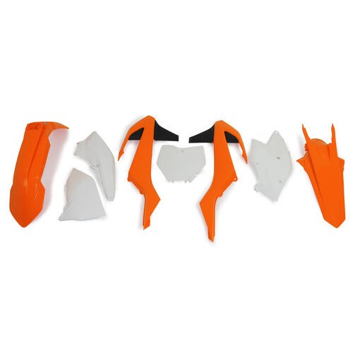 Rtech KTM OEM (2018) Plastic Kit SX 125 2016-2018 (with Left Airbox Cover)