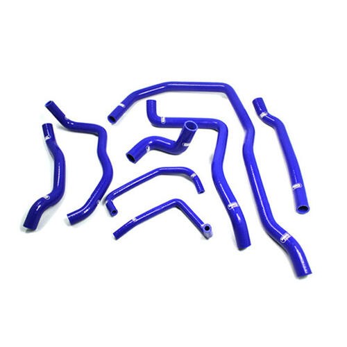 Samco Sport Polaris Blue Silicone Radiator Coolant (UTV) Hose Kit ...