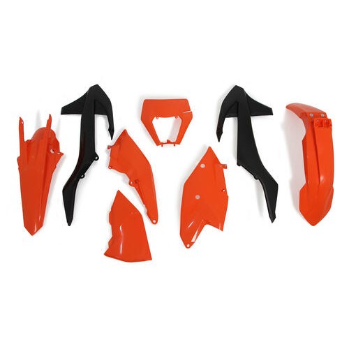 Rtech KTM OEM (2019) Plastic Kit EXC-F 250-350-450-500 2017-2019 (with ...