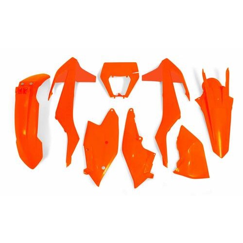 Rtech KTM Orange Plastic Kit EXC-F 250-350-450-500 2017-2019 (with ...